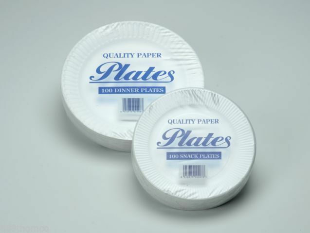 9 Paper Plates Per 100